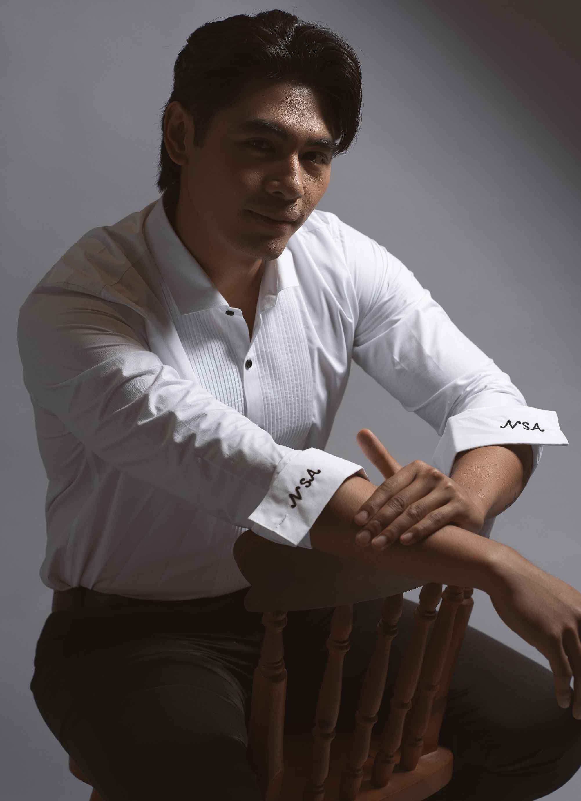 CADEN LUXURY TUXEDO– CRYSTAL LONDON